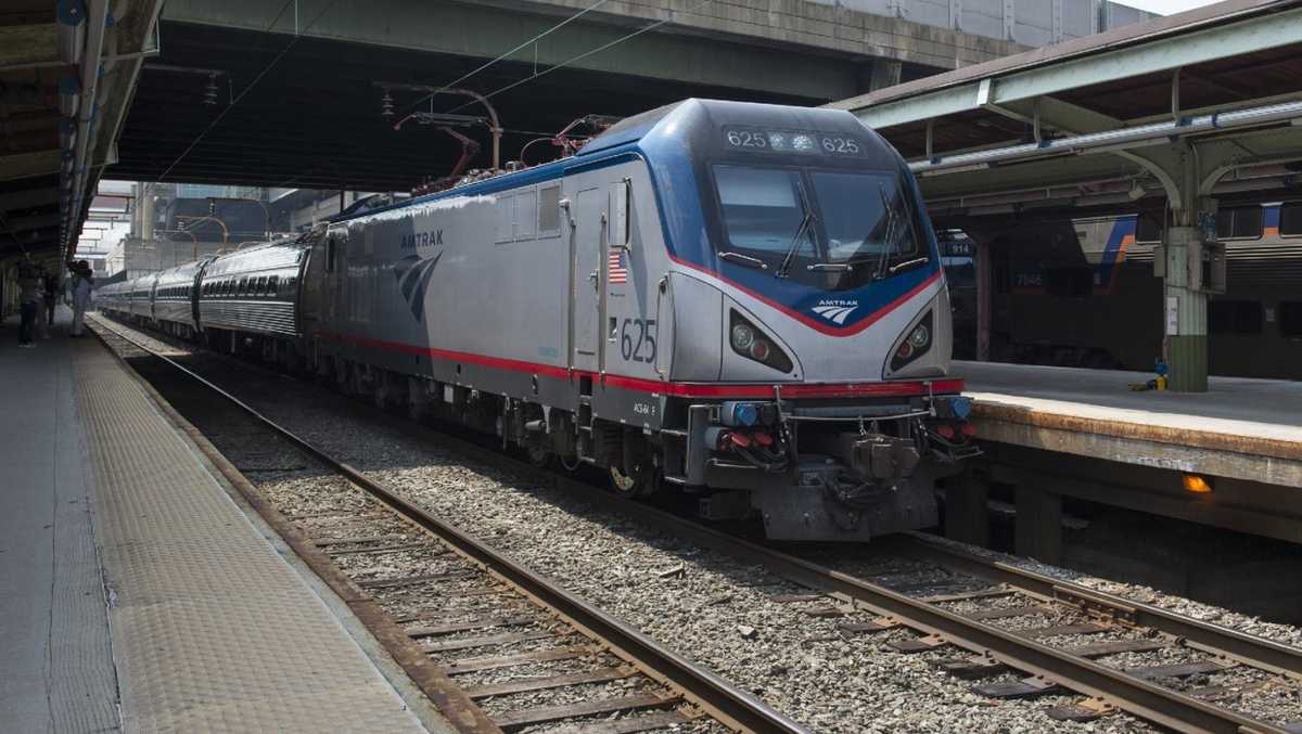 Driver struck, killed by Amtrak train, fire officials say