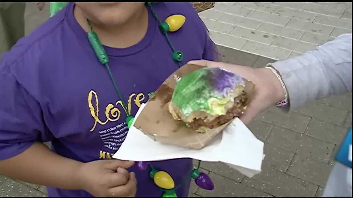 Get your fill of king cake at the annual King Cake Fest in NOLA
