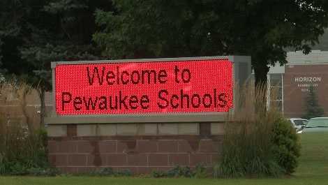 Pewaukee School District on 2-hour delay
