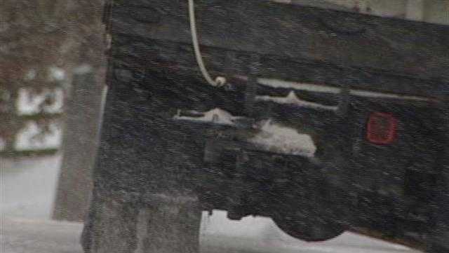 Reports of a crash involving a salt truck in West Price Hill