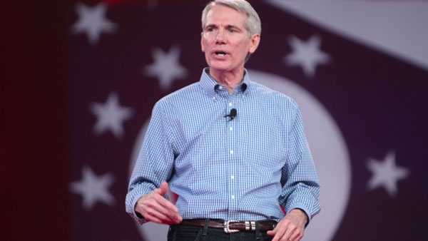 Ohio Republican Sen. Rob Portman re-elected