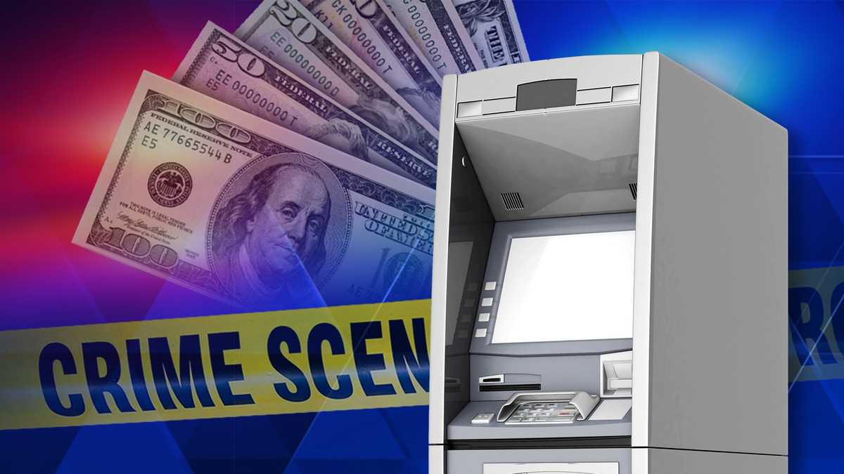 Three charged with theft after allegedly stealing ATM in Kennebec County