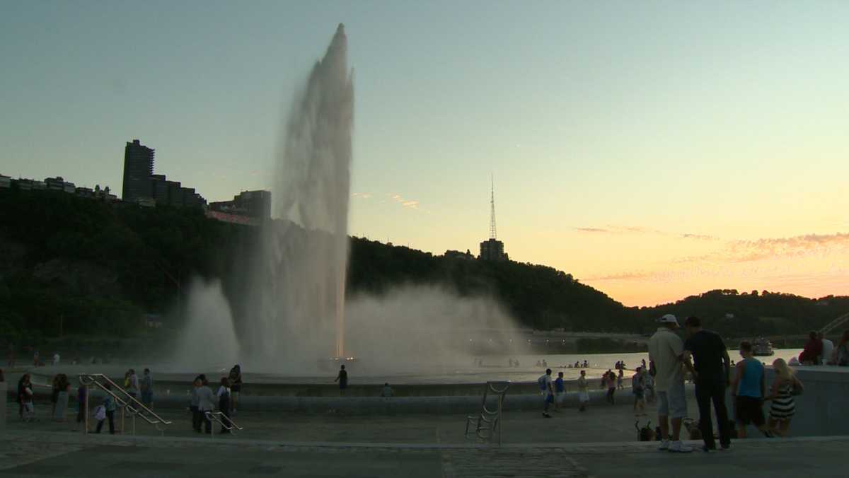Pittsburgh's Point State Park fountain will be back on first weekend of May