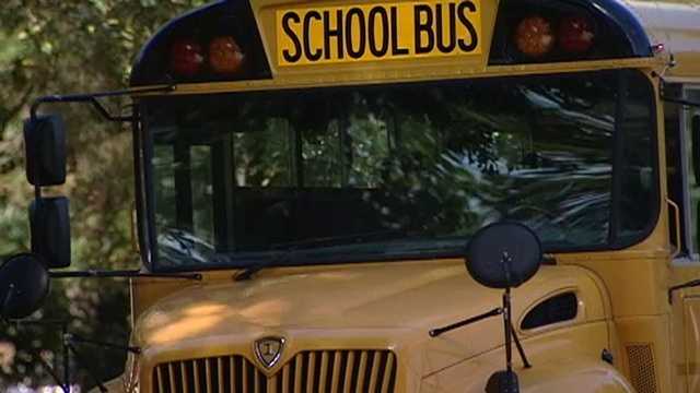 Driver crashes into school bus after falling asleep at the wheel ...