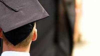 Greenville: Graduation traffic in downtown Greenville