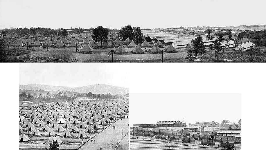 WWI, Camp Sevier timeline, factoids