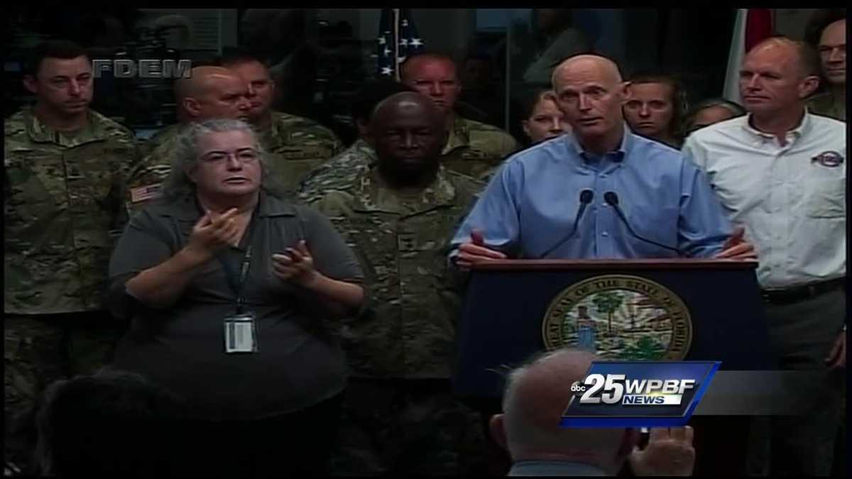 Gov. Rick Scott to Floridians: Stay alert, prepare now