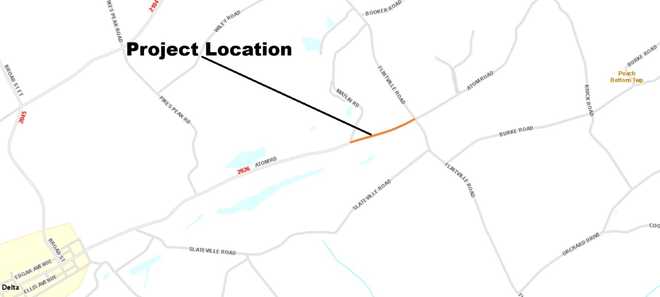 Lane closures in place for utility work in York County, Pa.