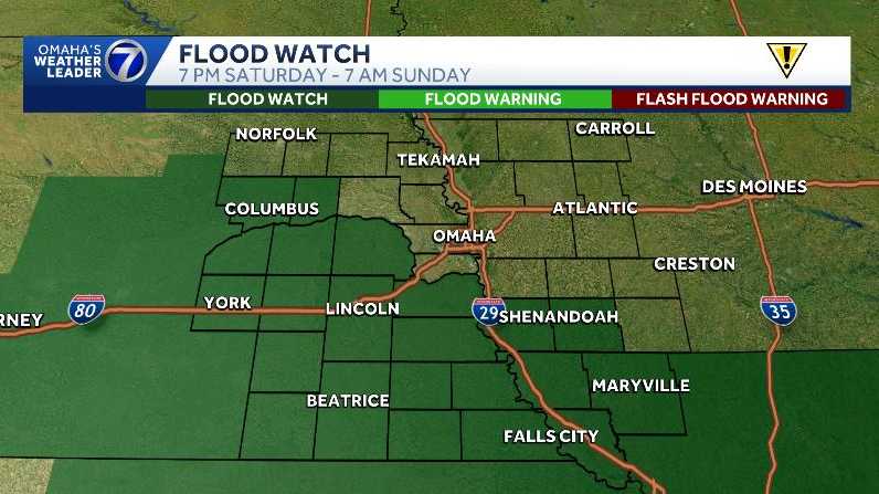 Omaha weather: Chance for storms, rain Father's Day weekend