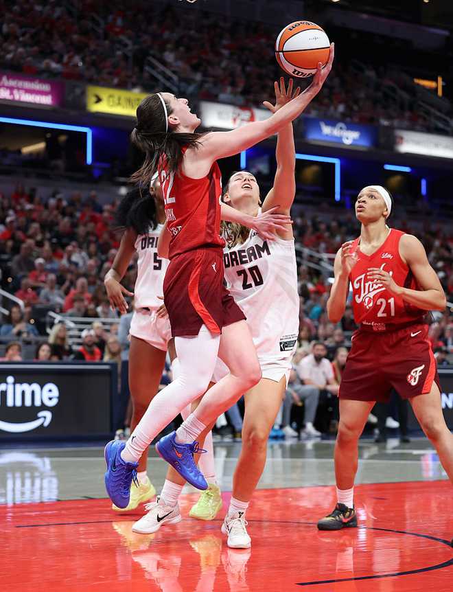 Caitlin 1s debut: Caitlin Clark plays for first time in signature Nikes