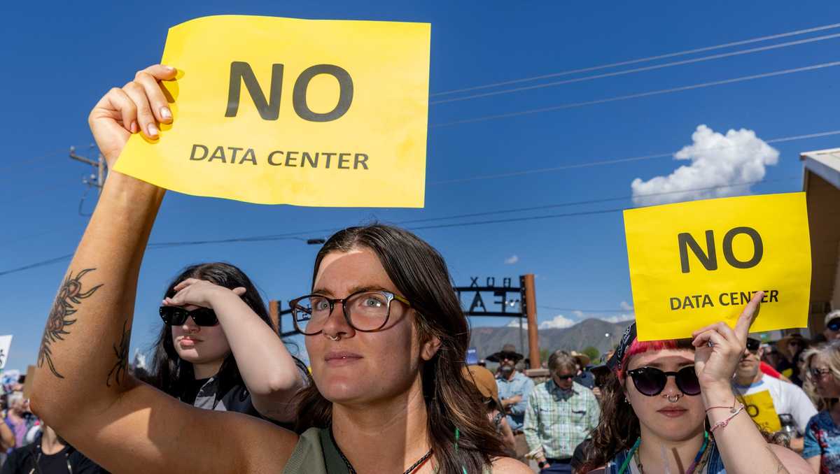 Why Utah residents are protesting a massive AI data center - WBBH