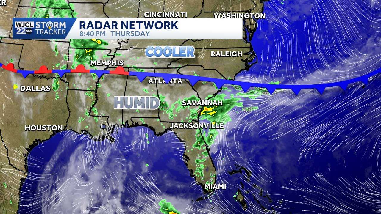 Savannah: Tracking rain chances - WJCL