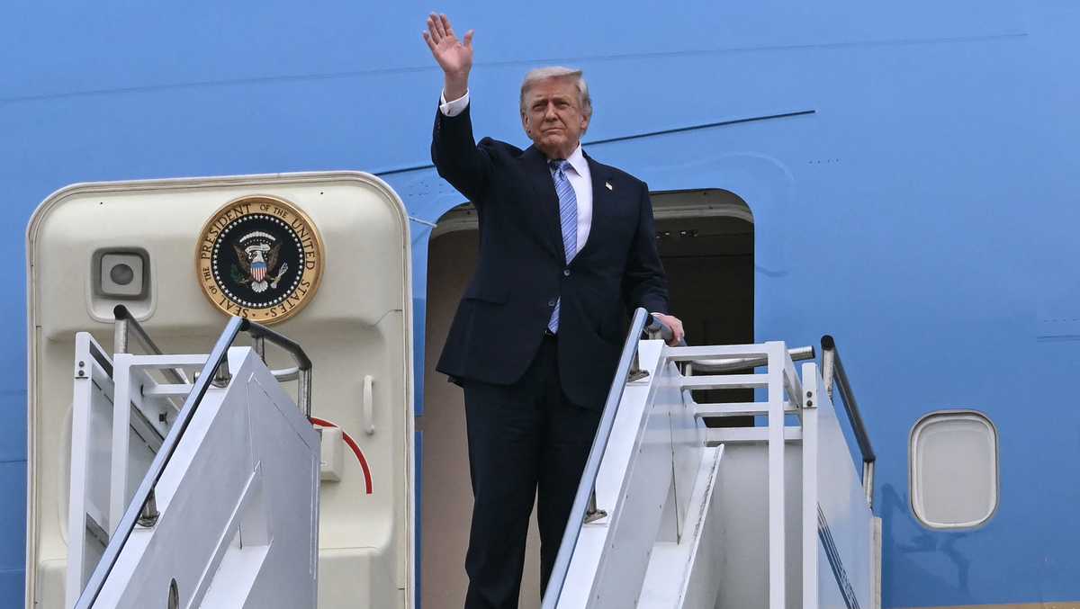 Trump returns to White House optimistic after China summit