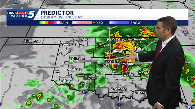Oklahoma to see more severe storm threats Wednesday, Thursday