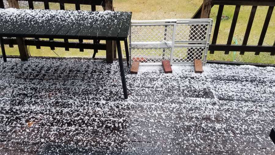 Viewer videos, photos show hail, lightning and downed trees in Northern ...