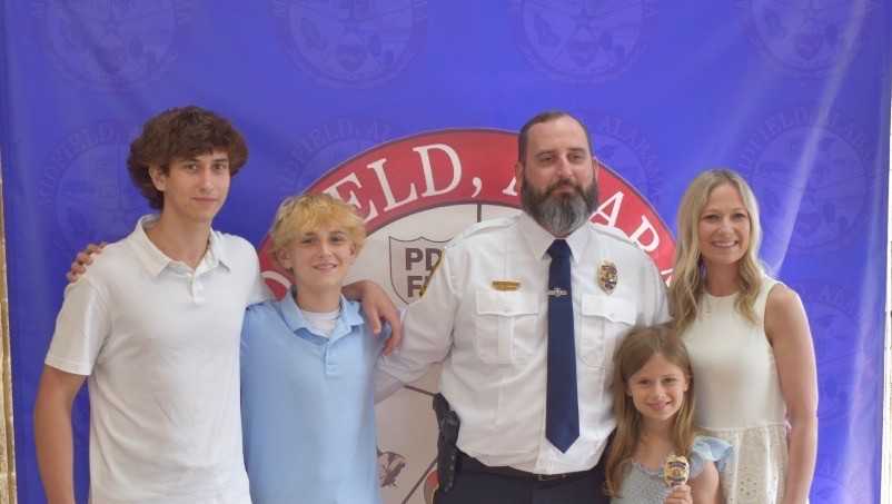 Michael Jeffries sworn in as Midfield’s new police chief