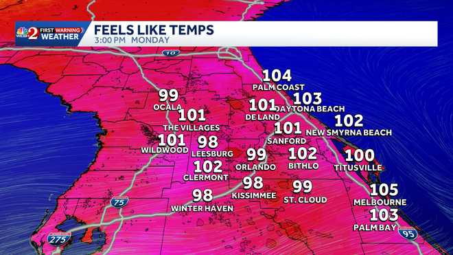 Temperatures to rise drastically across Central Florida