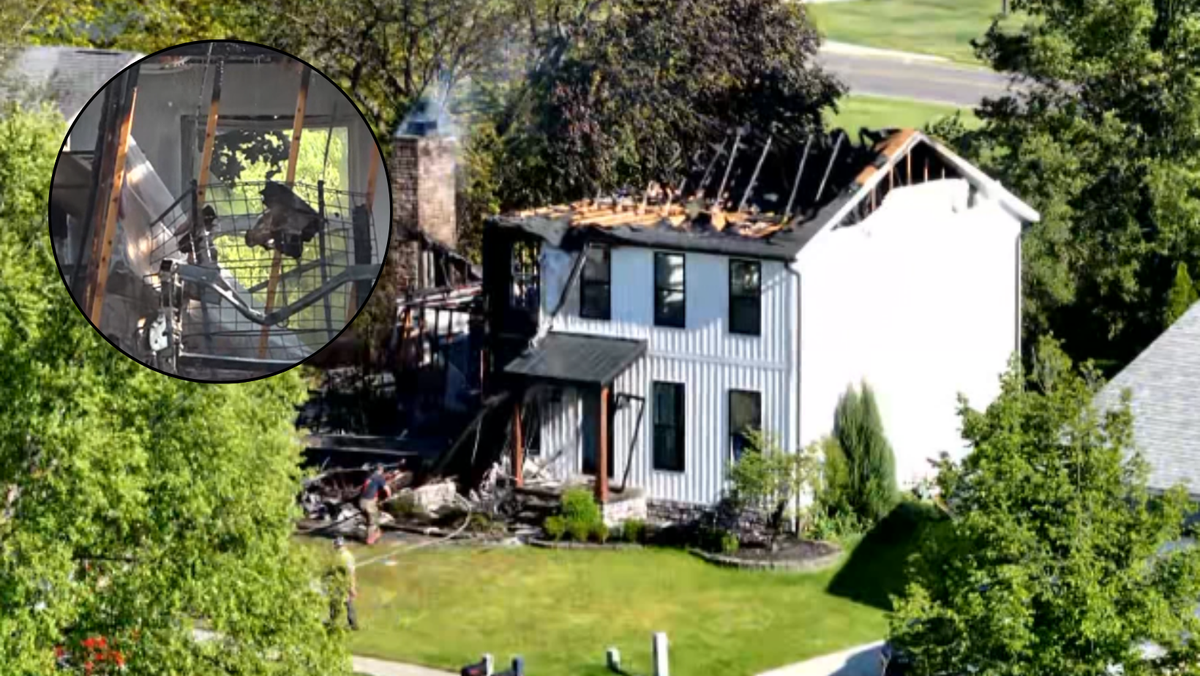 2 dead after plane crashes into home in northeast Ohio