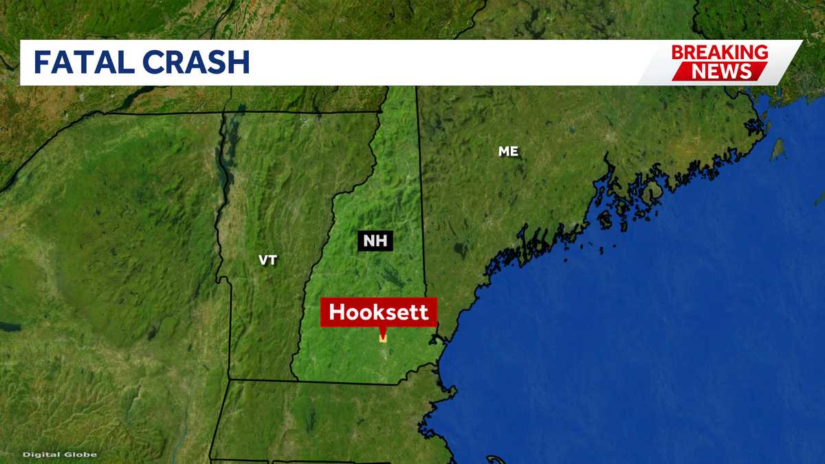 Hooksett, New Hampshire crash: 1 dead