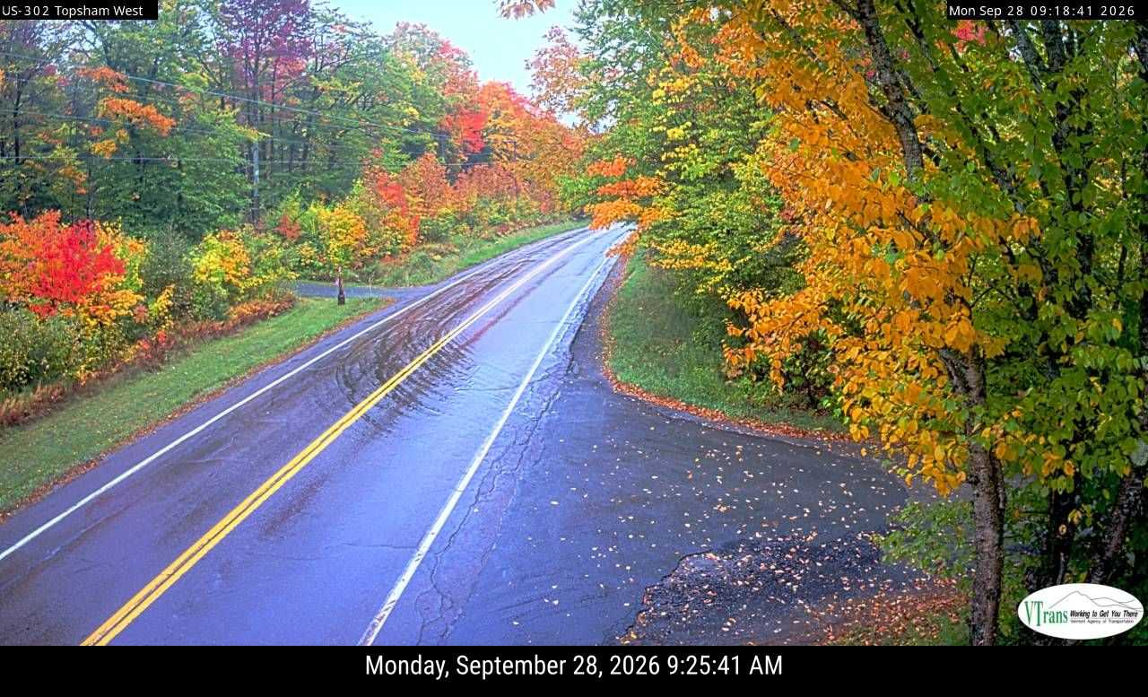 Peak fall color expected in the next week across parts of Vermont, New ...