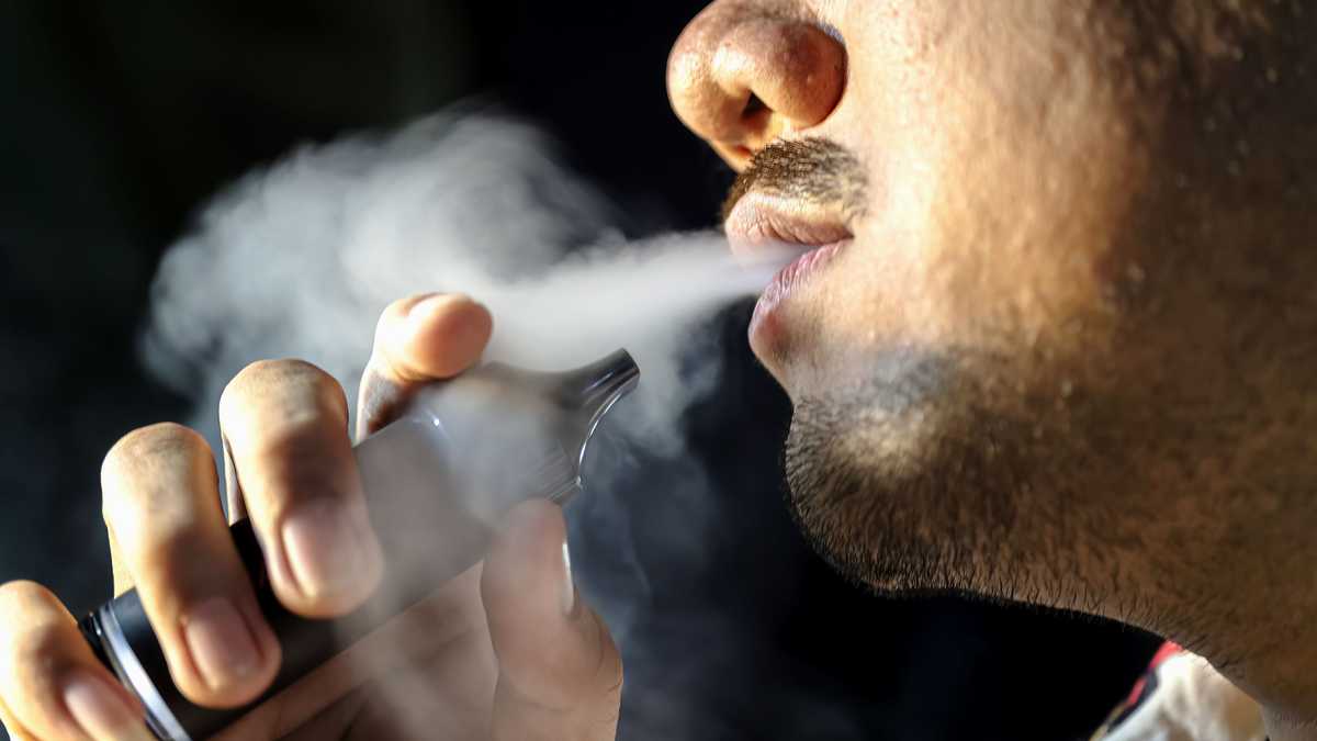 Vaping is often touted as less toxic than smoking. But new research ...