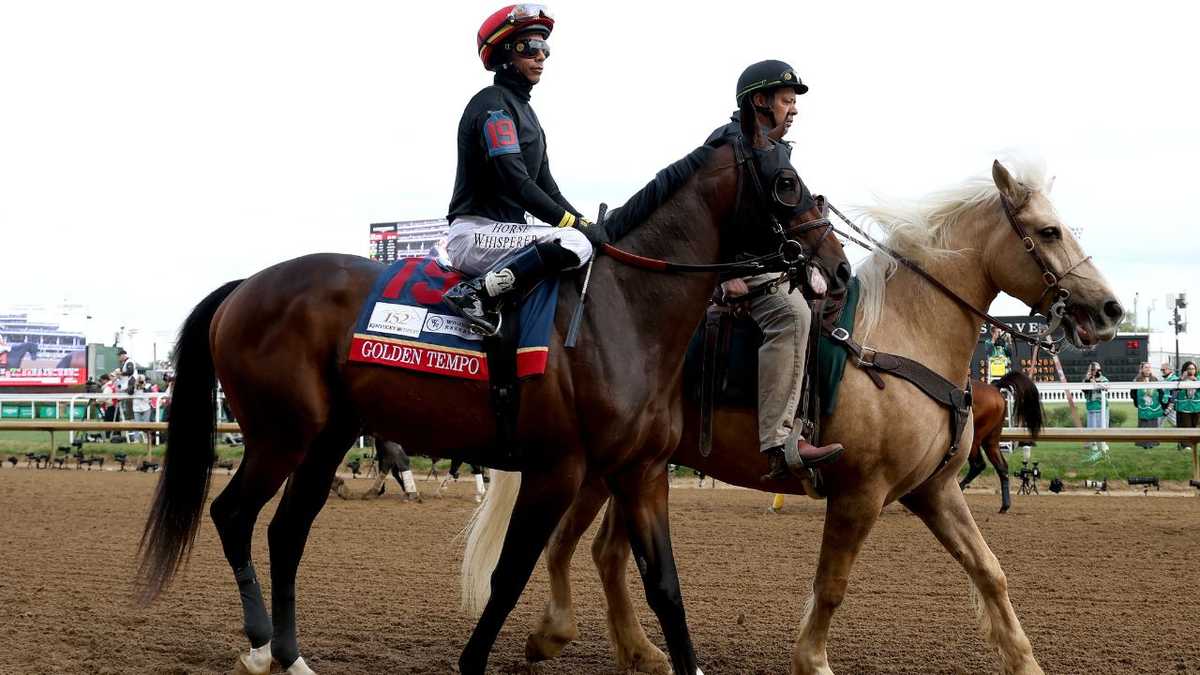 Derby winner Golden Tempo not running in Preakness, DeVaux says