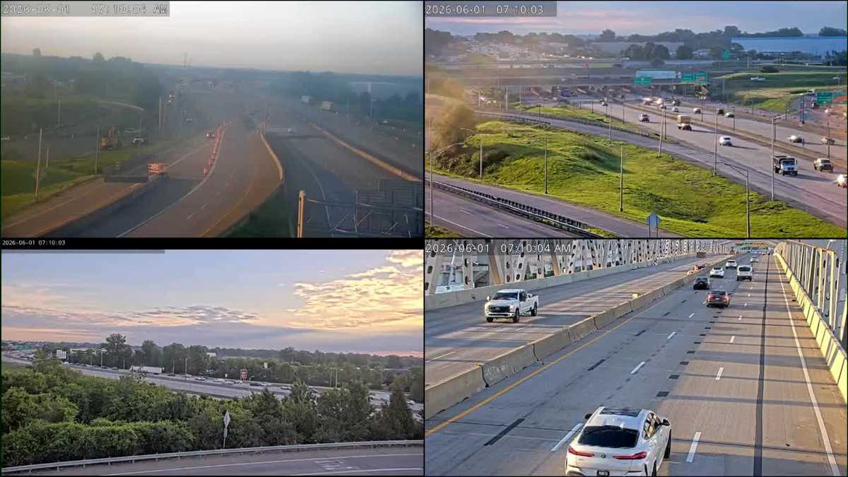 LIVE LOOK: I-65 closure, traffic conditions