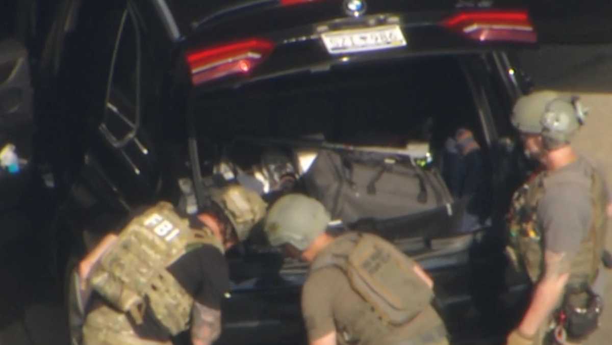 Man charged after threats against Trump found on vehicle