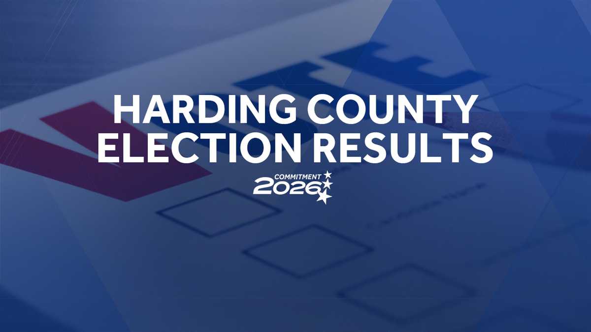 Harding County Primary Election Results 2026