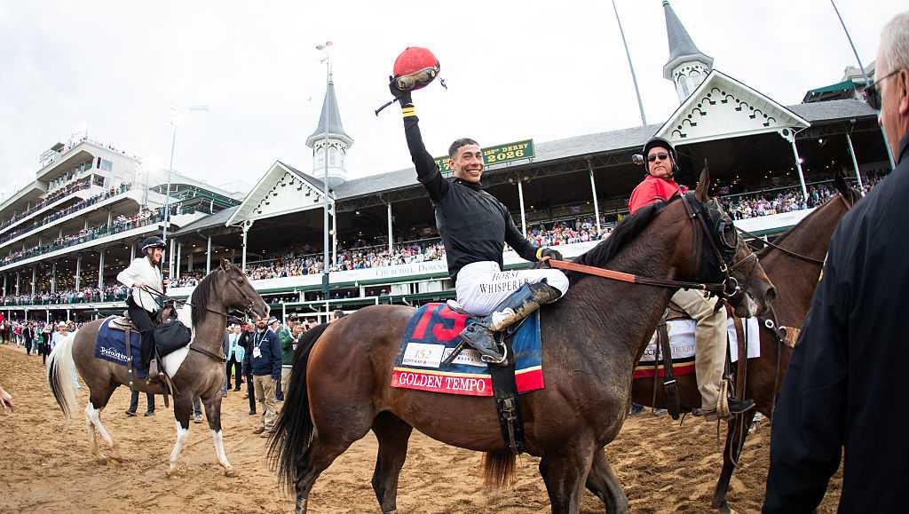 Kentucky Derby winner Golden Tempo will not race in the Preakness