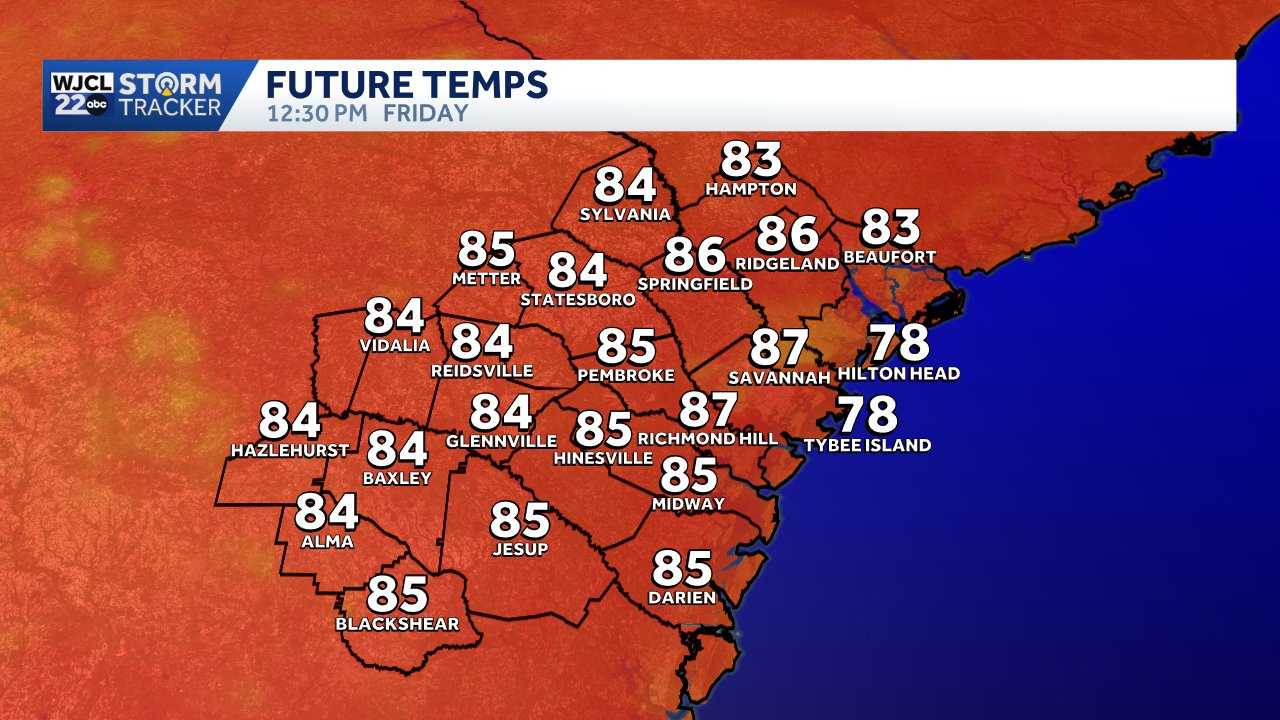 Savannah: Tracking rain chances - WJCL