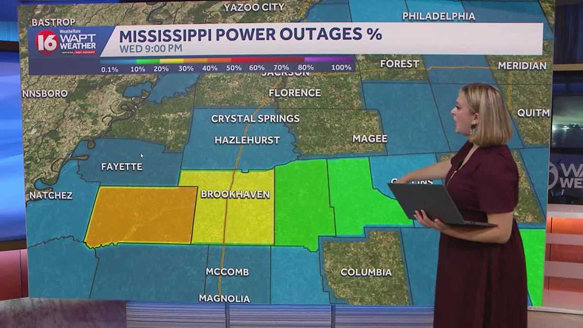 Mississippi power outages: Live updates