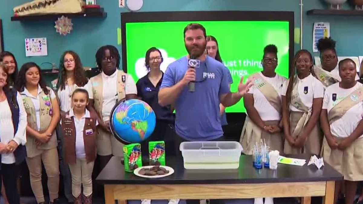 IMAGine That: Girl Scouts celebrate leaders and Earth Day with cookies