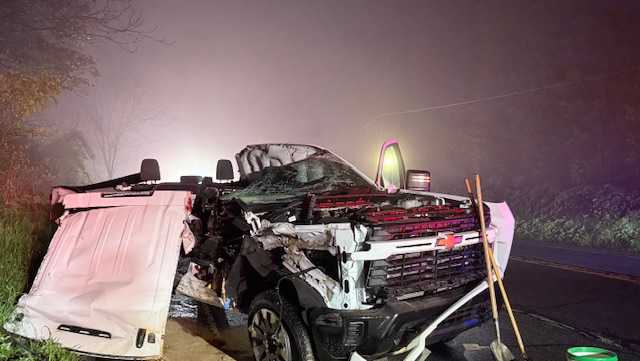 1 hospitalized after pickup truck crashes into tow truck in Lancaster ...