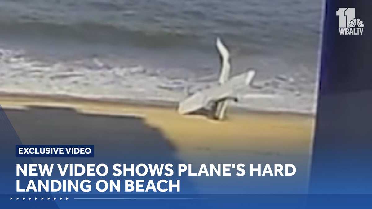 Small plane lands on beach, Ocean City fire officials say