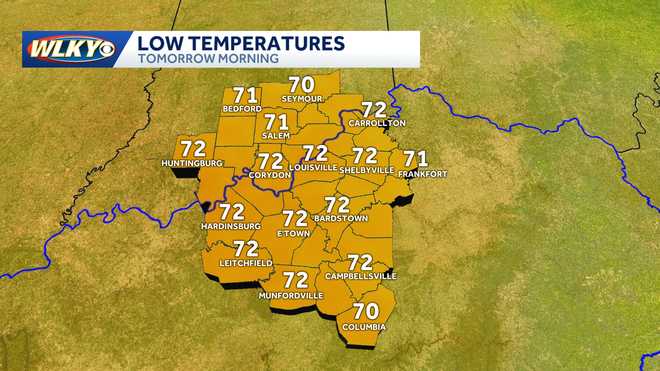Weekend weather planner: Spotty shower Sunday, impact weather Monday