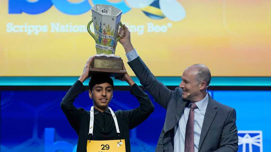 Shrey Parikh wins 2026 Scripps National Spelling Bee