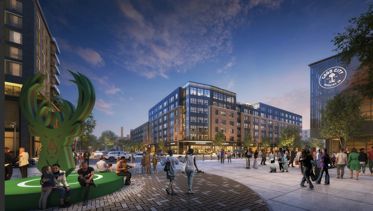 $110M housing development breaks ground in Milwaukee's Deer District