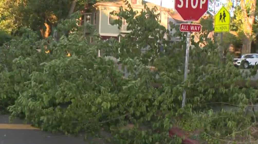 Northern California outage and wind damage updates on May 18