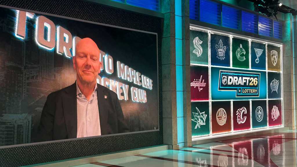 Toronto Maple Leafs wins NHL draft lottery for the No. 1 pick