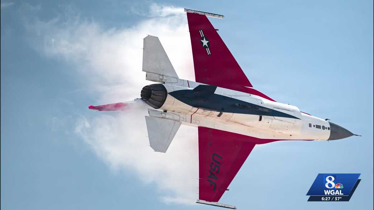 Berks County pilot leads F-16 Viper Demo Team at Harrisburg air show