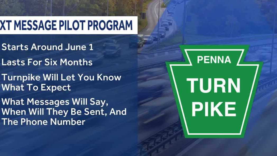 Pennsylvania Turnpike to launch text alerts for unpaid tolls this summer