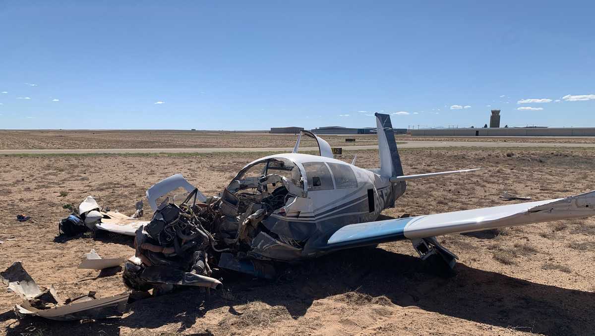First responders rush to a plane crash at Double Eagle Airport