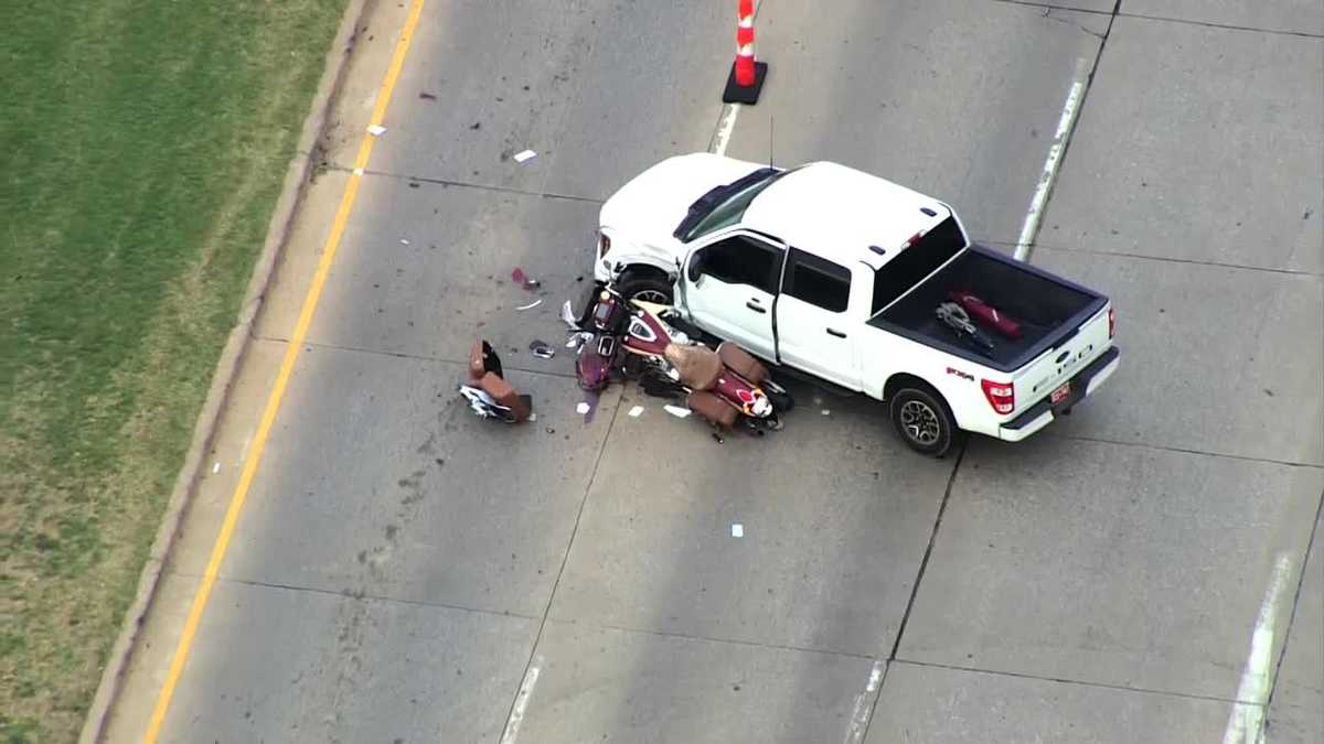 Ambulance responds after motorcycle involved in OKC crash