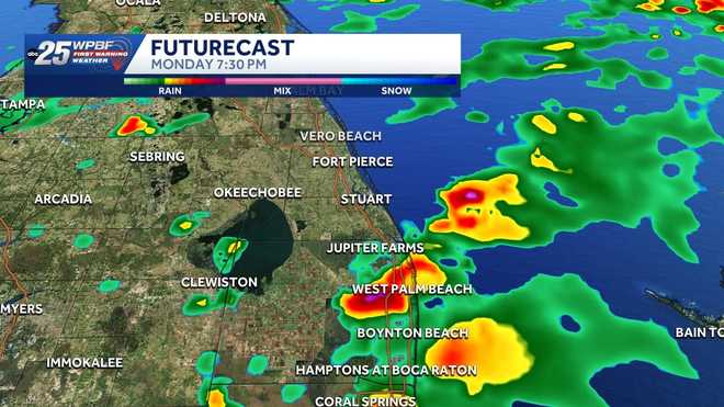 Marginal risk for severe storms as heat indices climb to 100 degrees