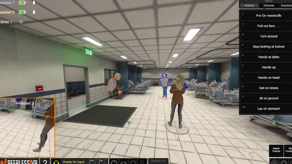Veterans Affairs police in Boston use virtual reality for crisis training