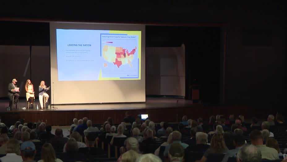Lancaster County town hall addresses school property tax elimination