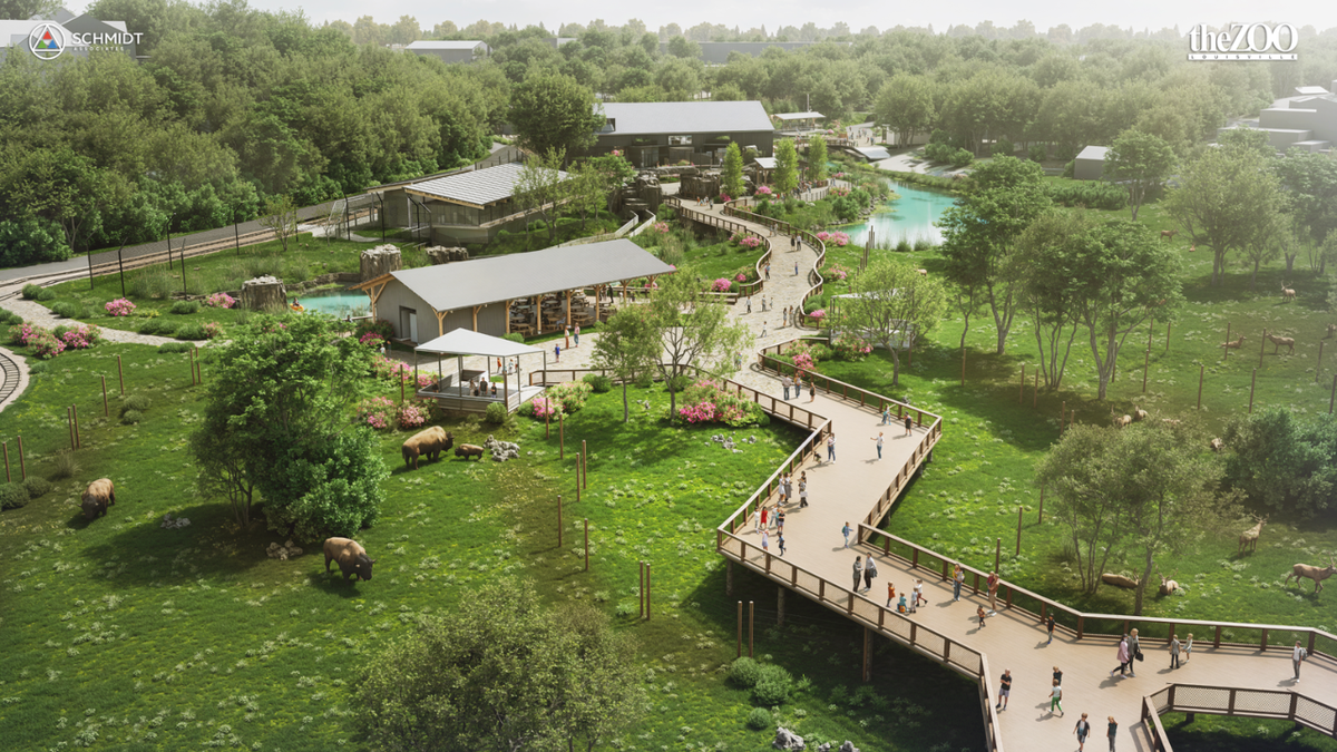 Louisville Zoo releases new renderings of 17-acre expansion