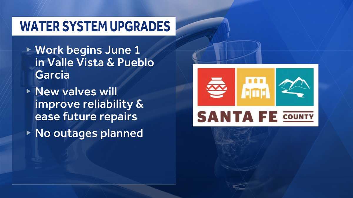 Santa Fe County water system upgrades