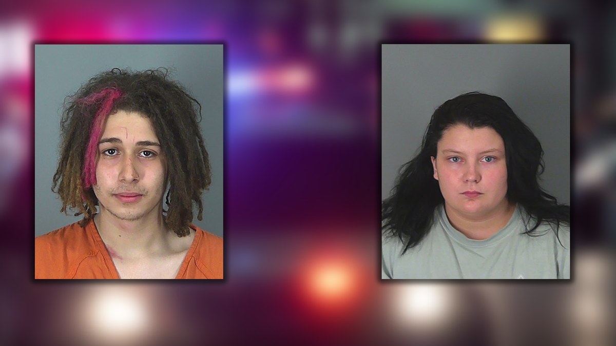 SC: Two charged after body found in burning car